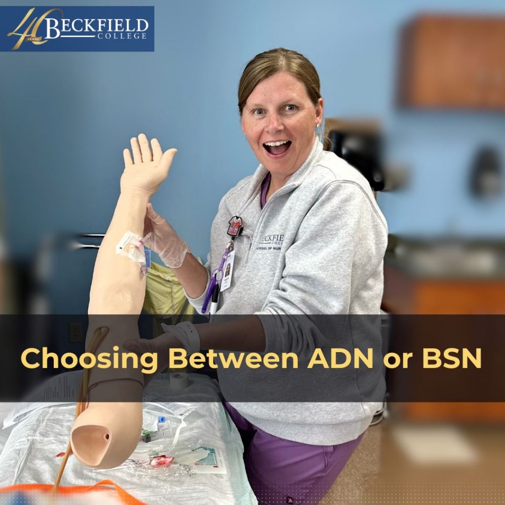 ADN or BSN- Choosing Between ADN or BSN - Beckfield College